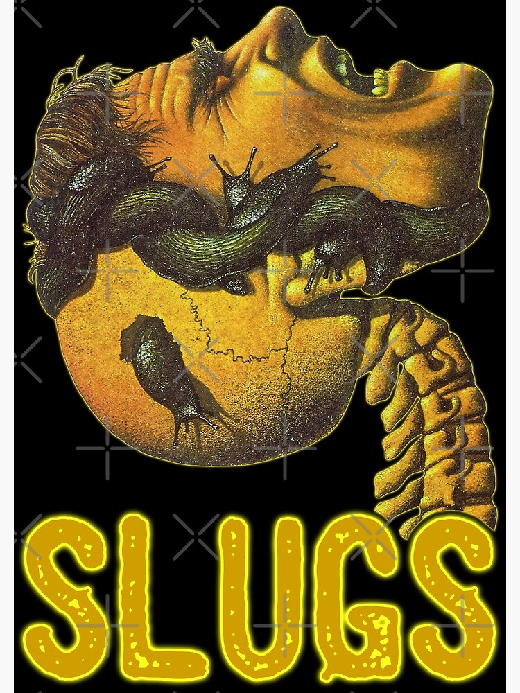 "Slugs 80s Cult Classic Horror Fan Art" Poster for Sale by acquiesce13 ...