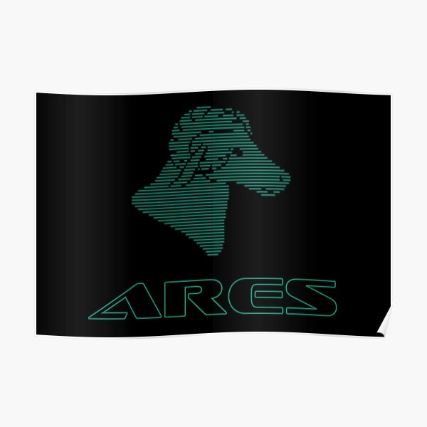"ARES Logo" Poster for Sale by Kirynn | Redbubble