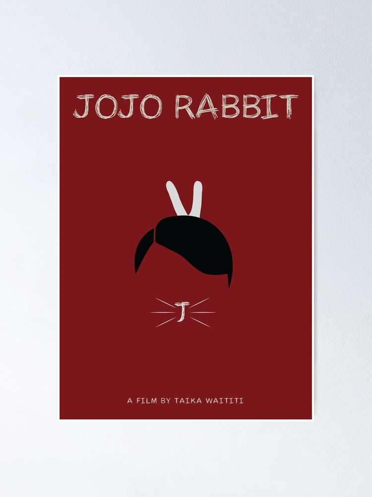 "JOJO RABBIT Movie Minimalist - Directed by Taika Waititi" Poster by ...