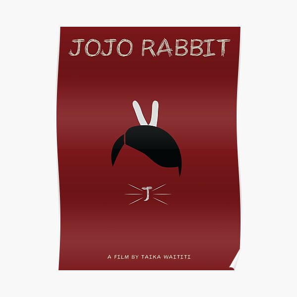 "JOJO RABBIT Movie Minimalist - Directed by Taika Waititi" Poster by ...