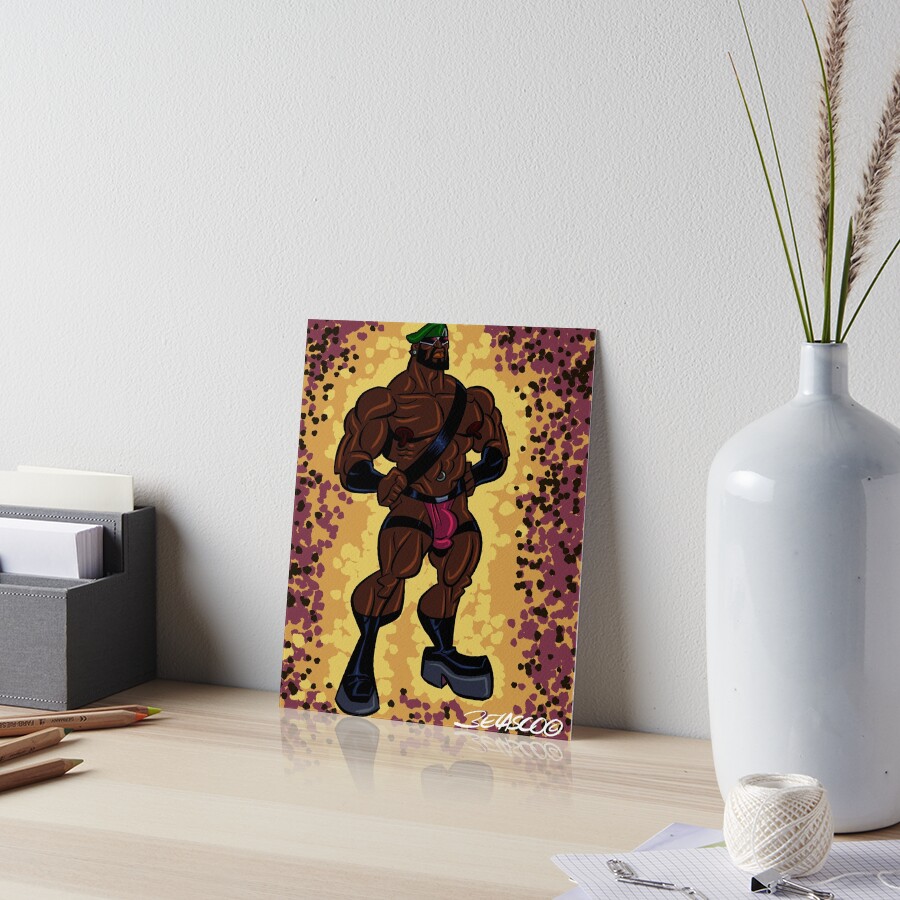 "Alpha Dawg Poster" Art Board Print for Sale by belasco64 | Redbubble