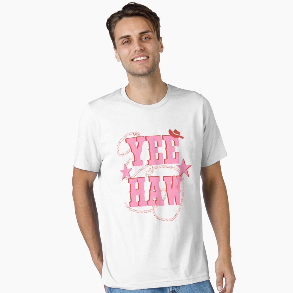 "pink yee haw" Sticker for Sale by carokeasler | Redbubble
