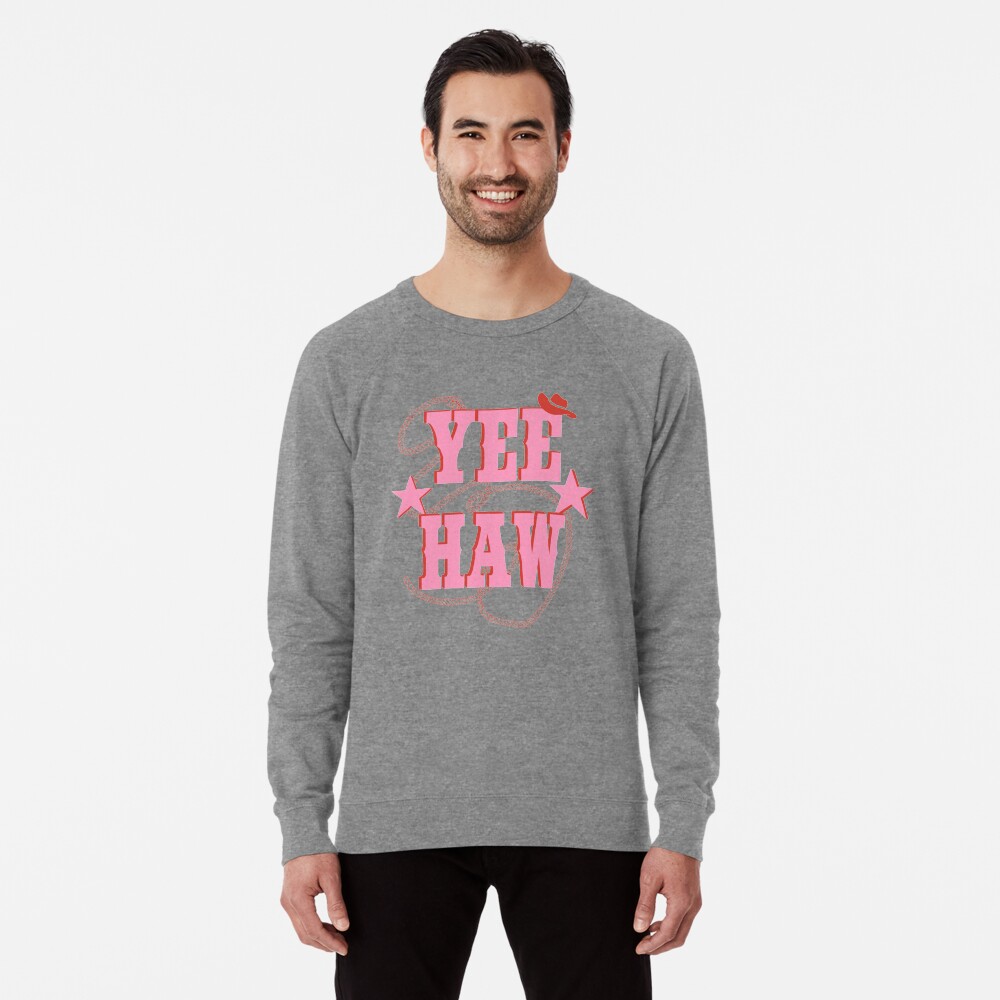 "pink yee haw" Sticker for Sale by carokeasler | Redbubble