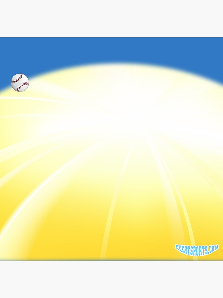 "Dinger Hit Into The Sun (Transparent Background)" Poster for Sale by ...