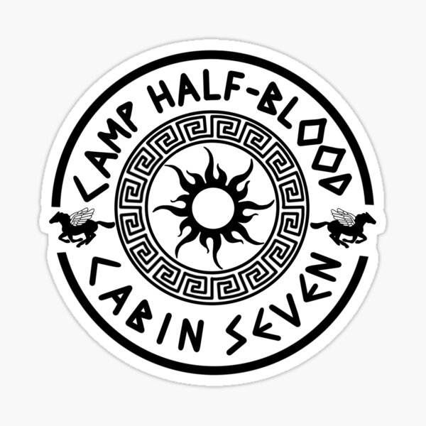 "Cabin Seven Apollo" Sticker for Sale by MaddyVG | Redbubble