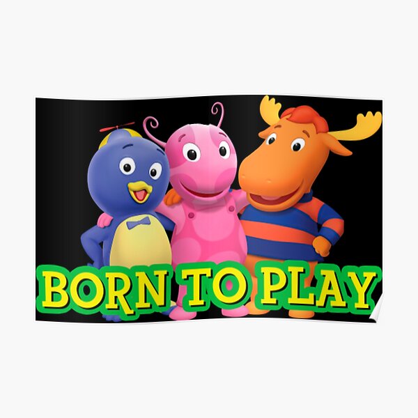 "The Backyardigans" Poster by AlvarezTimothy | Redbubble