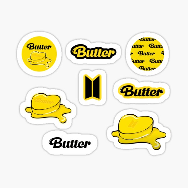 Stickers BT21 BUTTER STICKERS BTS Papercraft etna.com.pe