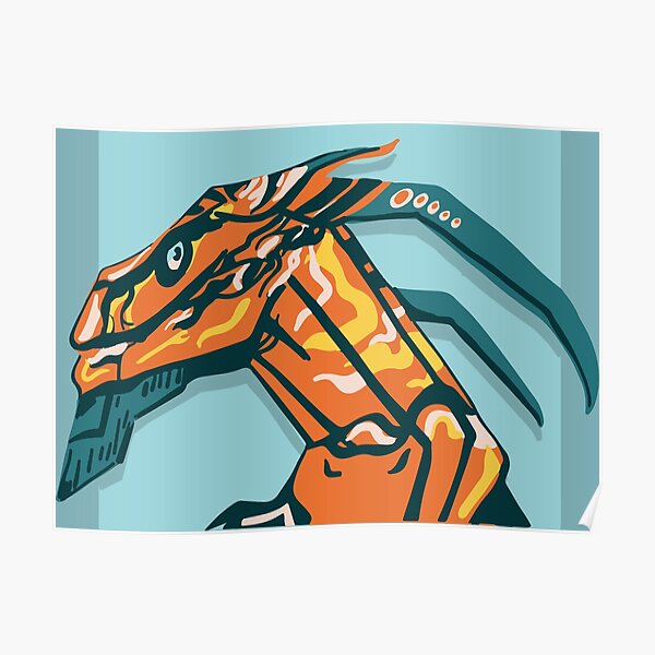 "Avatar Banshee - An Orange One!" Poster by ak934 | Redbubble