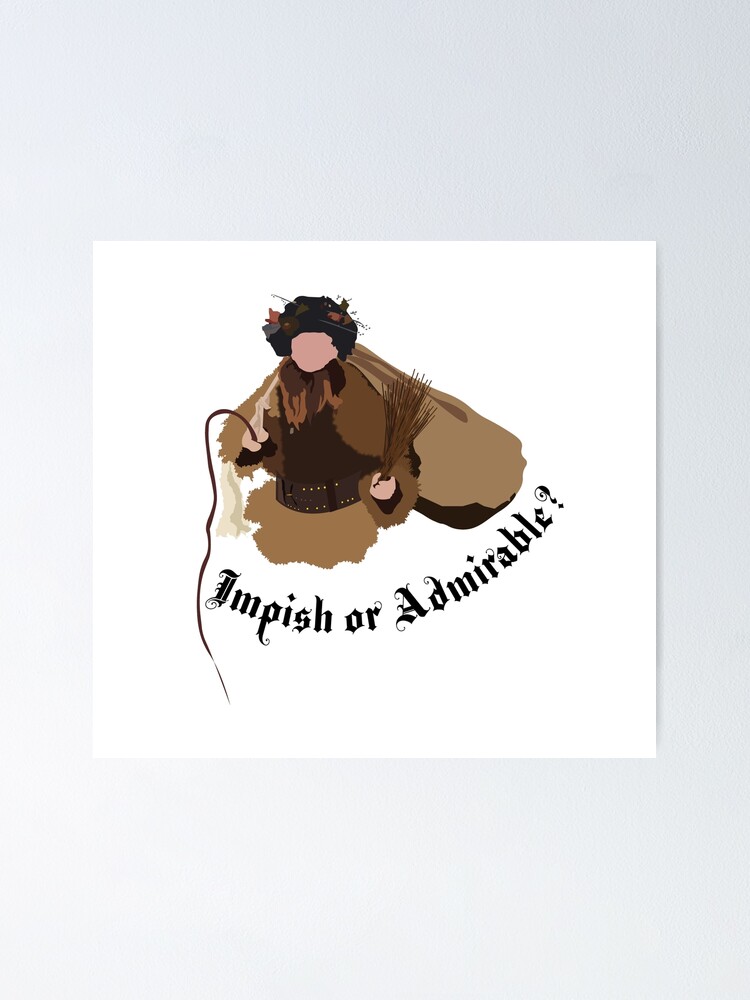 "Dwight Schrute "Impish or Admirable" Belsnickel Art – The Office ...