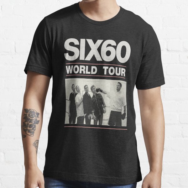"world tour six60" T-shirt for Sale by carmengiron | Redbubble | music ...