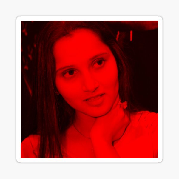 "Sania Mirza - Celebrity" Sticker by Powerofwordss | Redbubble