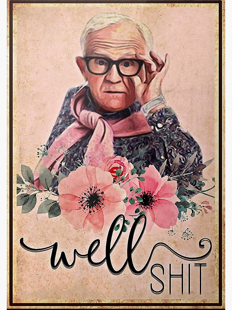 "Leslie Jordan Well Shit Poster" Poster by Wieczorek-1 | Redbubble