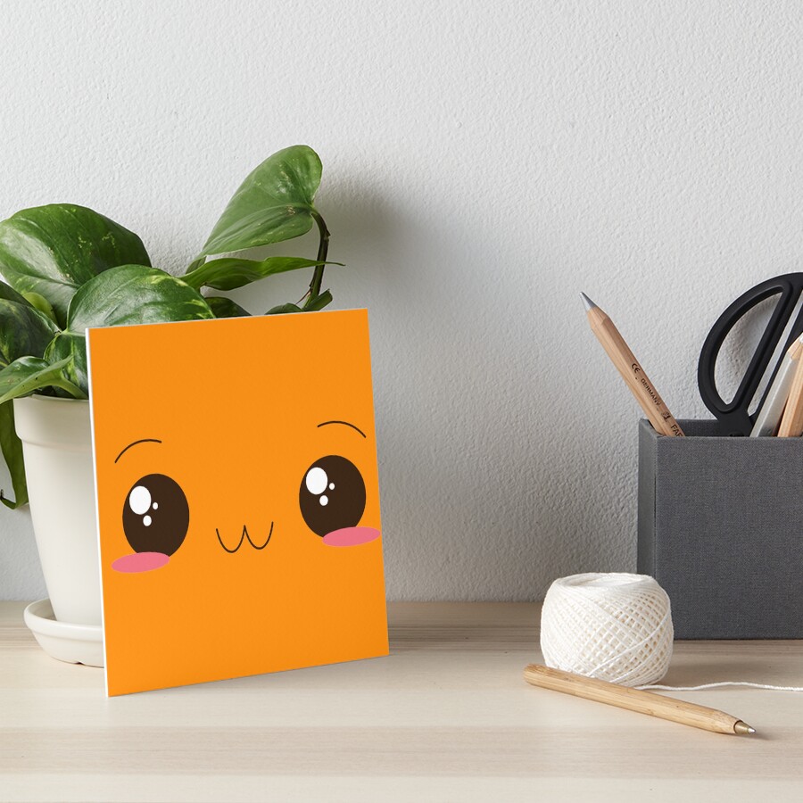"Roblox uwu Face" Art Board Print by hutamaAdi98 | Redbubble