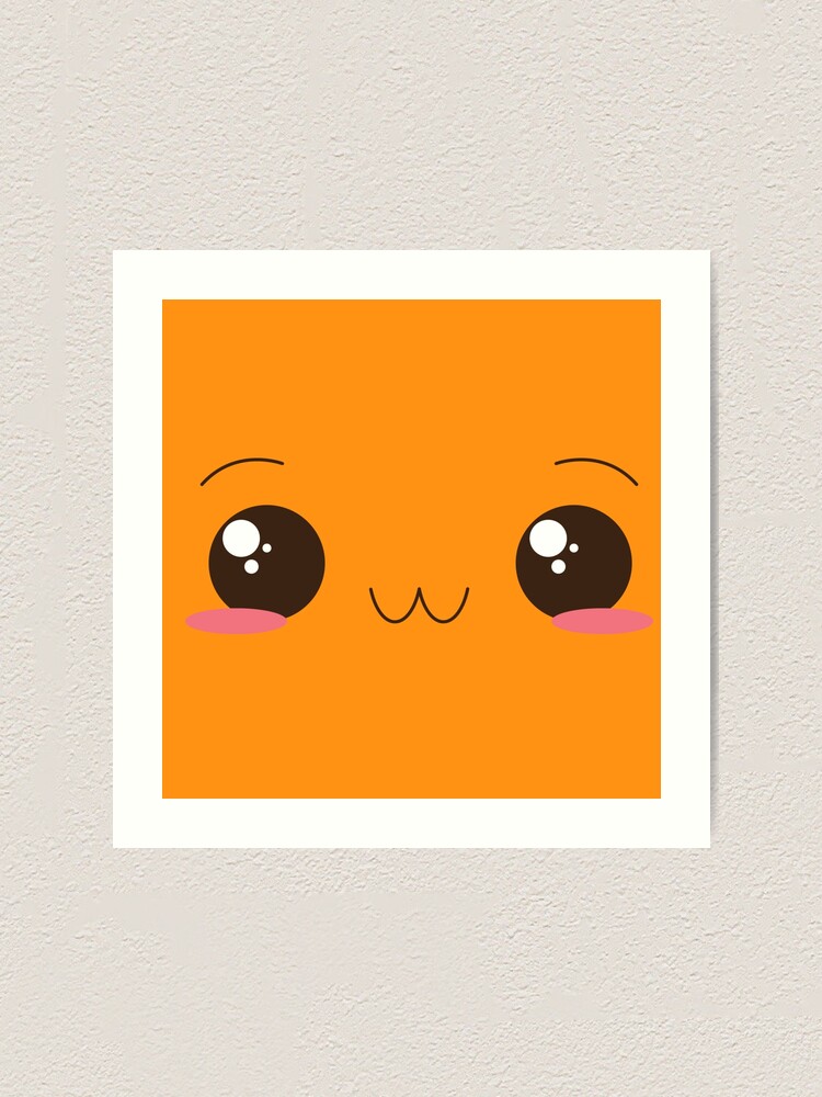 "Roblox uwu Face" Art Print by hutamaAdi98 | Redbubble