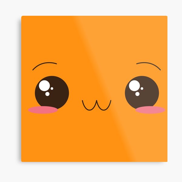 "Roblox uwu Face" Metal Print by hutamaAdi98 | Redbubble