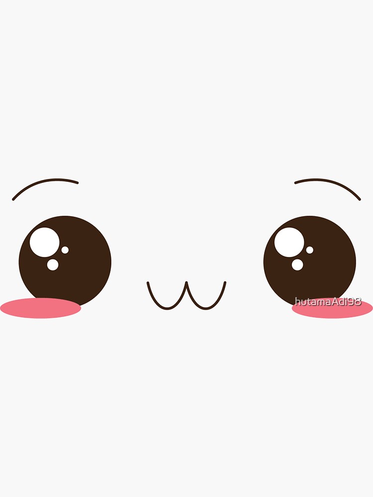 Pegatina «Roblox uwu Face» de hutamaAdi98 | Redbubble