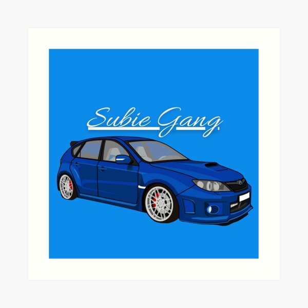 Subie Gang Wall Art | Redbubble