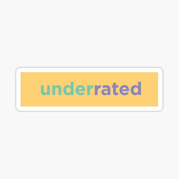 Pegatina «subestimado | edición del logo de caja» de 3005Garments ...