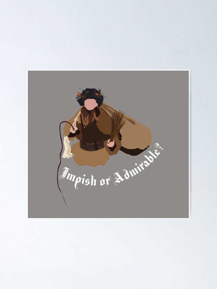 "Dwight Schrute "Impish or Admirable" Belsnickel Art – The Office ...