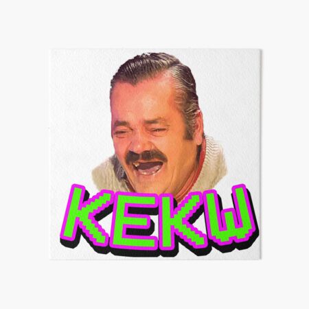 "KEKW twitch emote pixel design" Art Board Print by therustyart | Redbubble