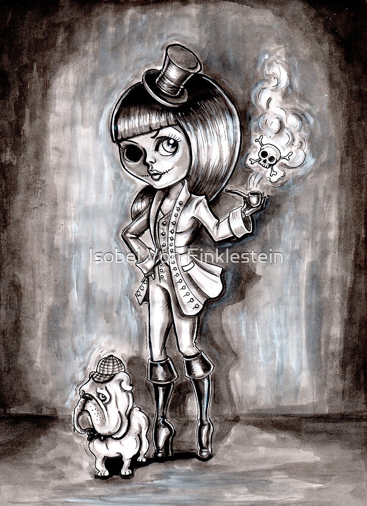 "Miss Terri Riddles - Big eyed gothic investigateur extraordinaire ...