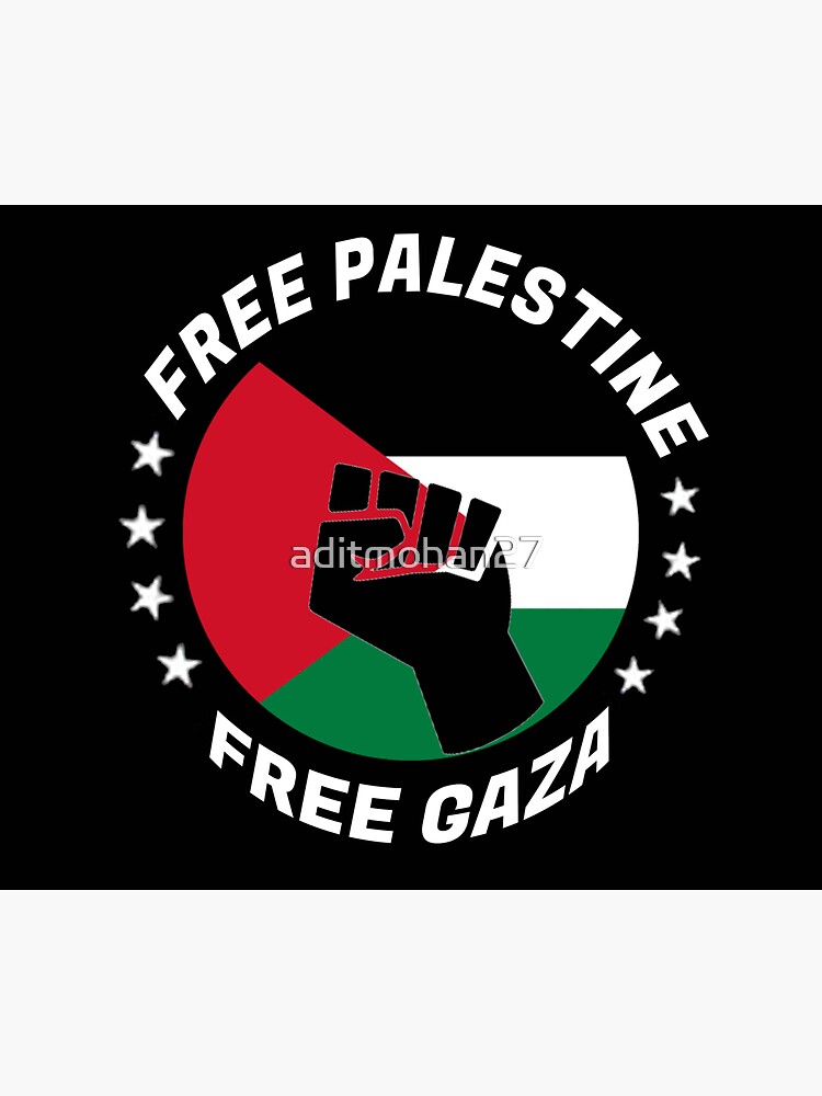 "Free palestine free gaza poster design 2021" Sticker for Sale by ...