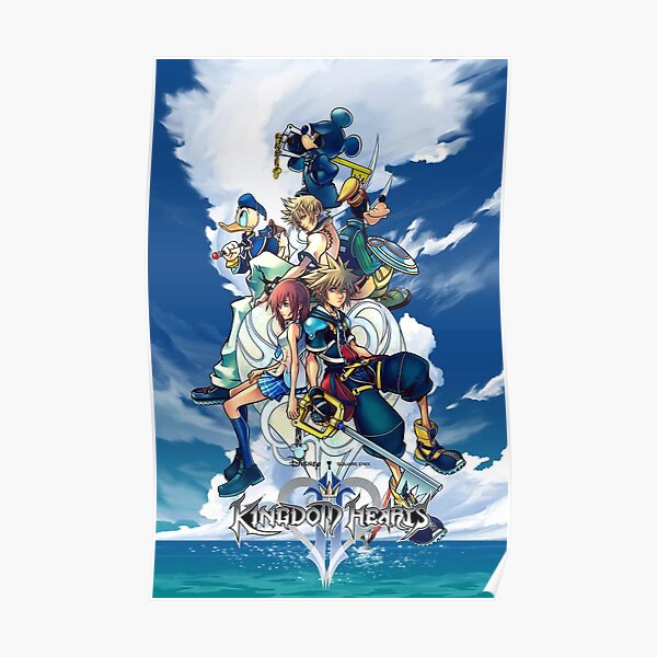 "kingdom hearts 2" Poster for Sale by chngfranklin | Redbubble