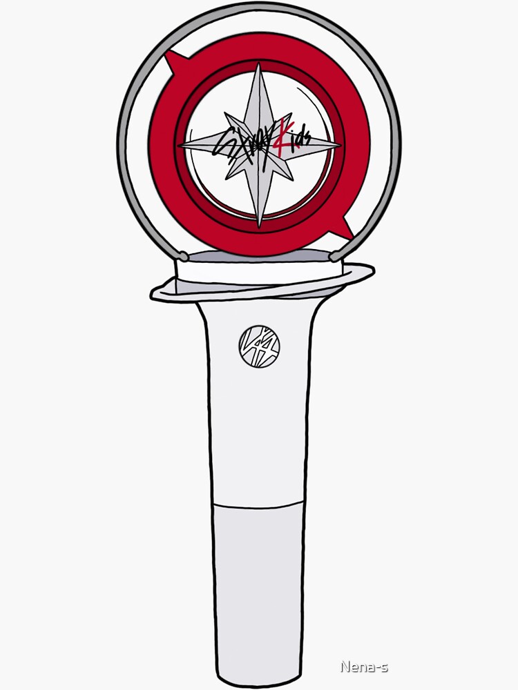 "NACHIMBONG - stray kids lightstick" Sticker for Sale by Nena-s | Redbubble