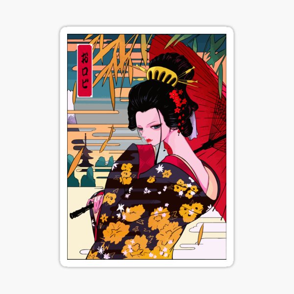 "Nico Robin " Sticker by LewisStussy | Redbubble