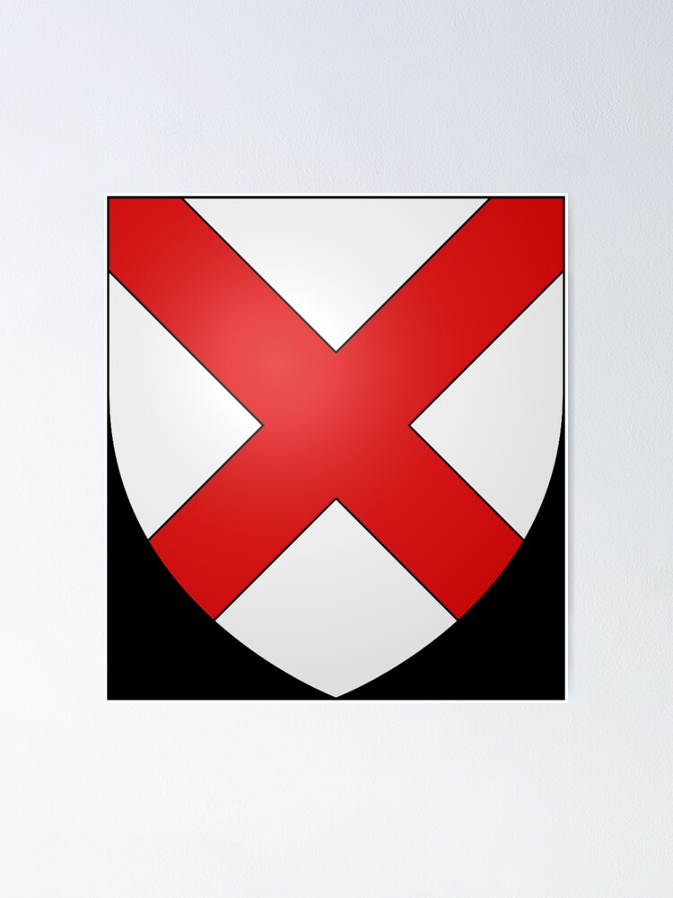 "Coat of Arms of the Fitzgerald Dynasty" Poster for Sale by Shav ...