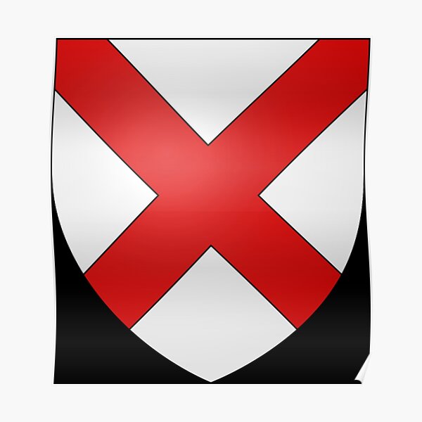 "Coat of Arms of the Fitzgerald Dynasty" Poster for Sale by Shav ...