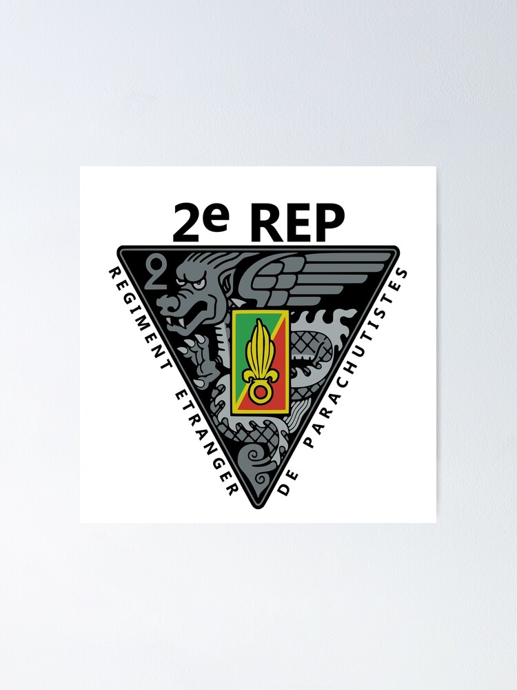 Poster « Légion étrangère française 2e REP », par sirglennbo | Redbubble