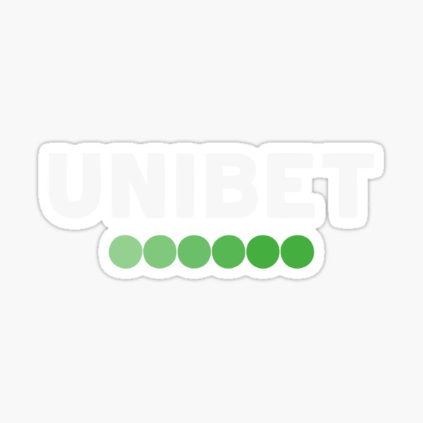 "Best Selling Unibet Logo" Sticker for Sale by dedenyopi | Redbubble