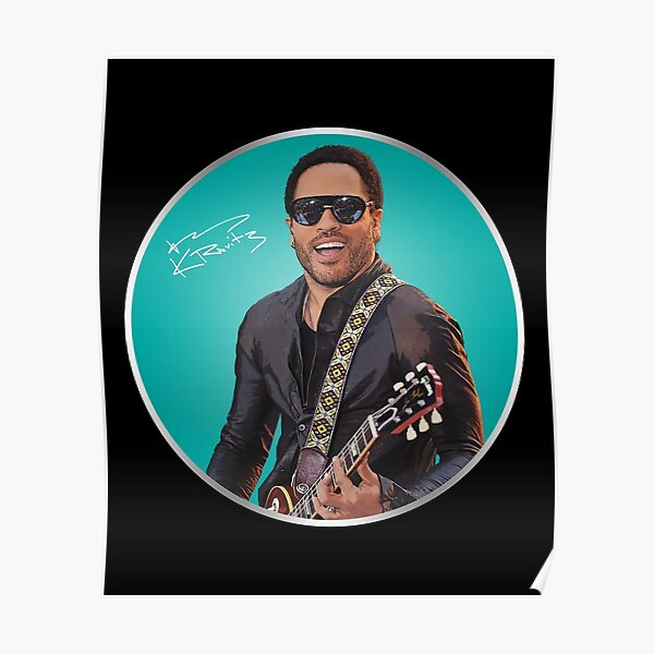 "Signature Lenny Kravitz Gifts For Fans" Poster by matthewsmaisie ...