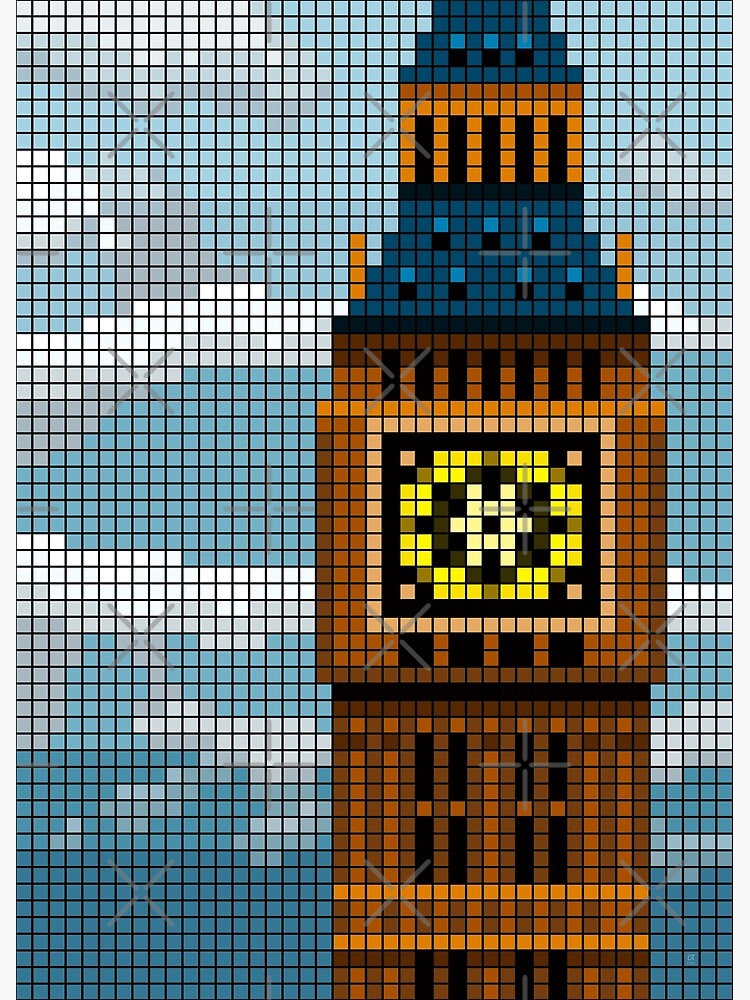 "Ben Pixel |" Poster by Desmo-Art | Redbubble