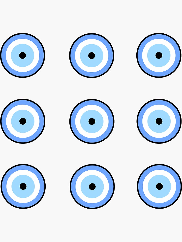 Turkish Evil Eye Pack Sticker For Sale By Mineikytea Redbubble turkish-evil-eye-pack-sticker-for-sale-by-mineikytea-redbubble
