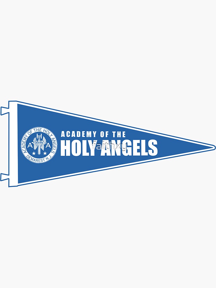 "Holy Angels Flag" Sticker by faithxy | Redbubble