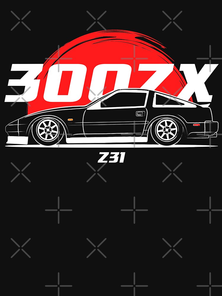 "Frldy JDM Z31" T-shirt for Sale by goldentuners | Redbubble | 300zx t ...