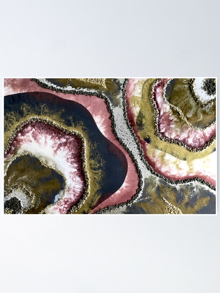 "REGAL GEODE" Poster for Sale by Gccartworks | Redbubble