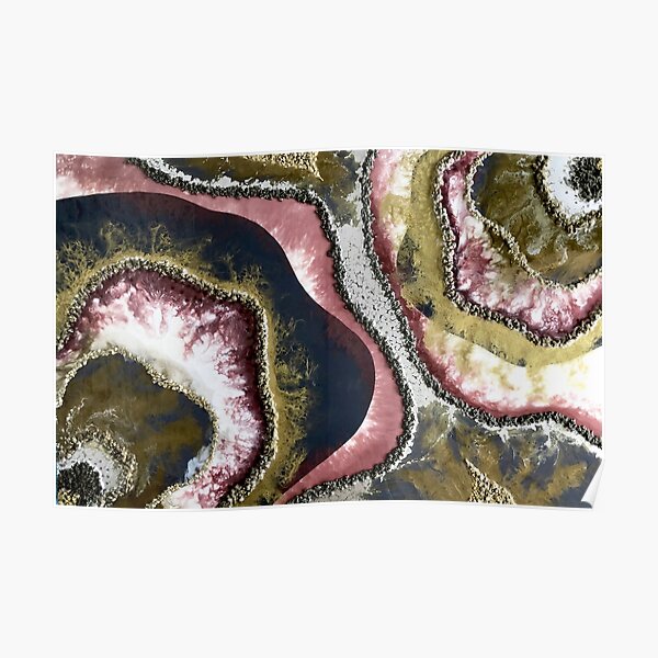 "REGAL GEODE" Poster for Sale by Gccartworks | Redbubble