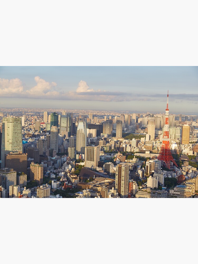 "Tokyo Skyline" Sticker for Sale by Sailingstone | Redbubble
