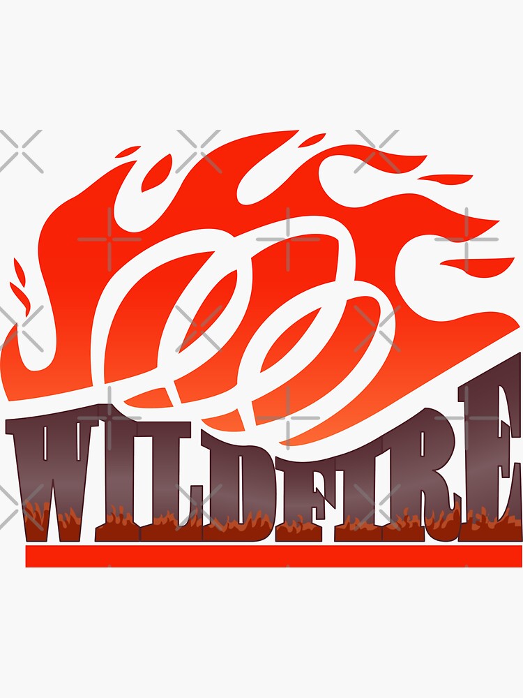 "Wildfire SDC" Sticker for Sale by carowindsfanson | Redbubble