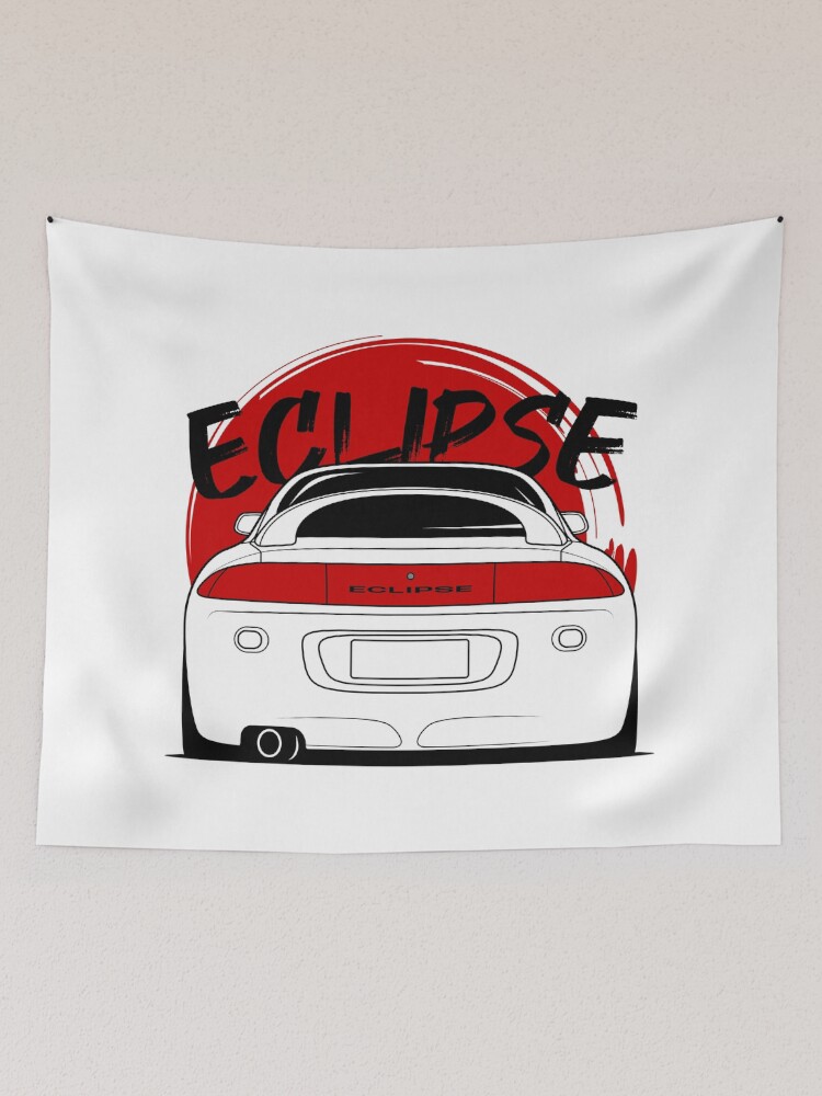 "Rear 2G Eclipse" Tapestry by goldentuners | Redbubble