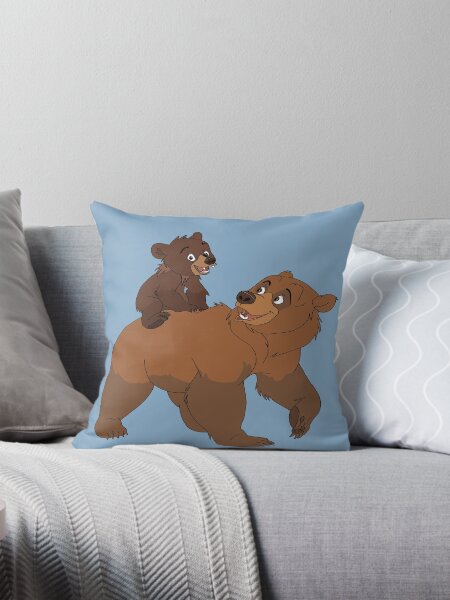 "Brother bear" Pillow by KJArtist | Redbubble