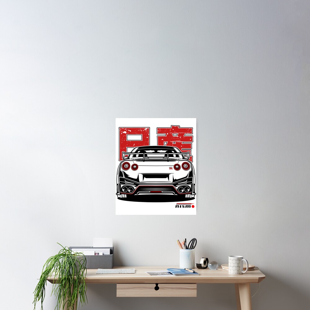 "Nissan Gtr Nissan GTR R35 Racing" Poster for Sale by KaAnsDesign ...