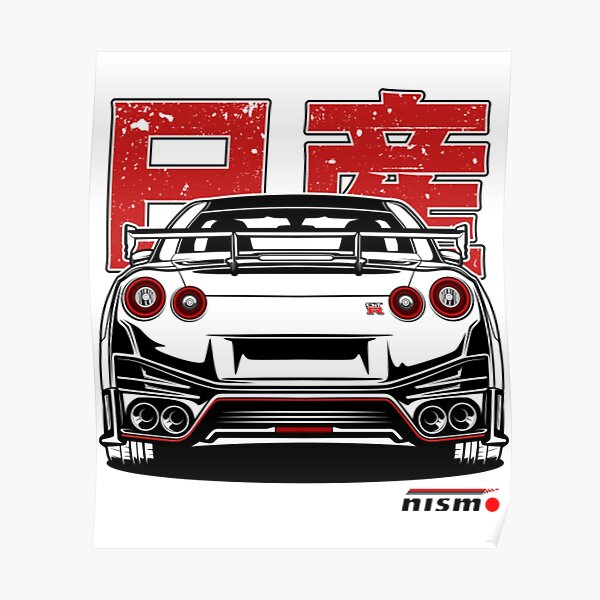 "Nissan Gtr Nissan GTR R35 Racing" Poster for Sale by KaAnsDesign ...