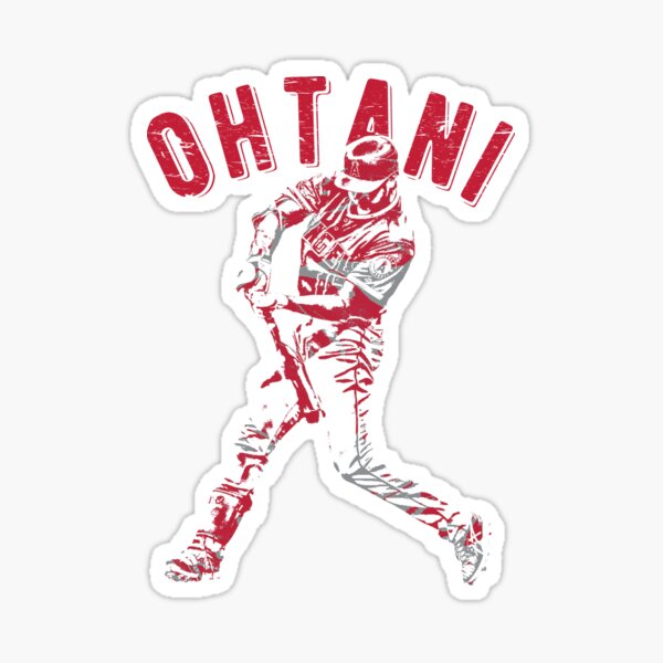 "SHOHEI OHTANI" Sticker for Sale by cutarafoki | Redbubble