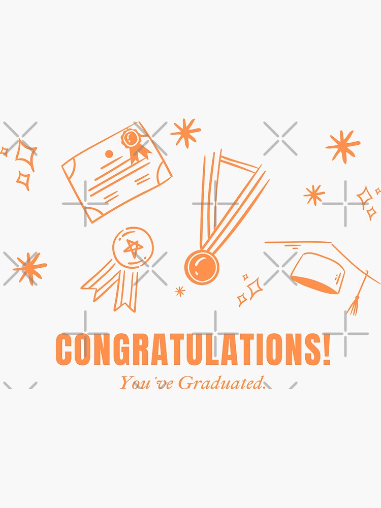 "Congratulations! You have Graduated." Sticker by KashifMohiuddin ...