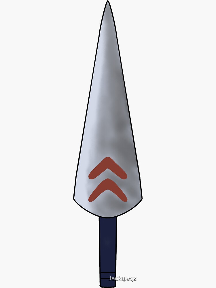 "Princess Mononoke Knife" Sticker for Sale by Jackylegz | Redbubble