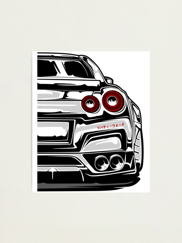 Lámina fotográfica «R35 Gtr Nissan R35 GTR Liberty Walk» de KaAnsDesign ...